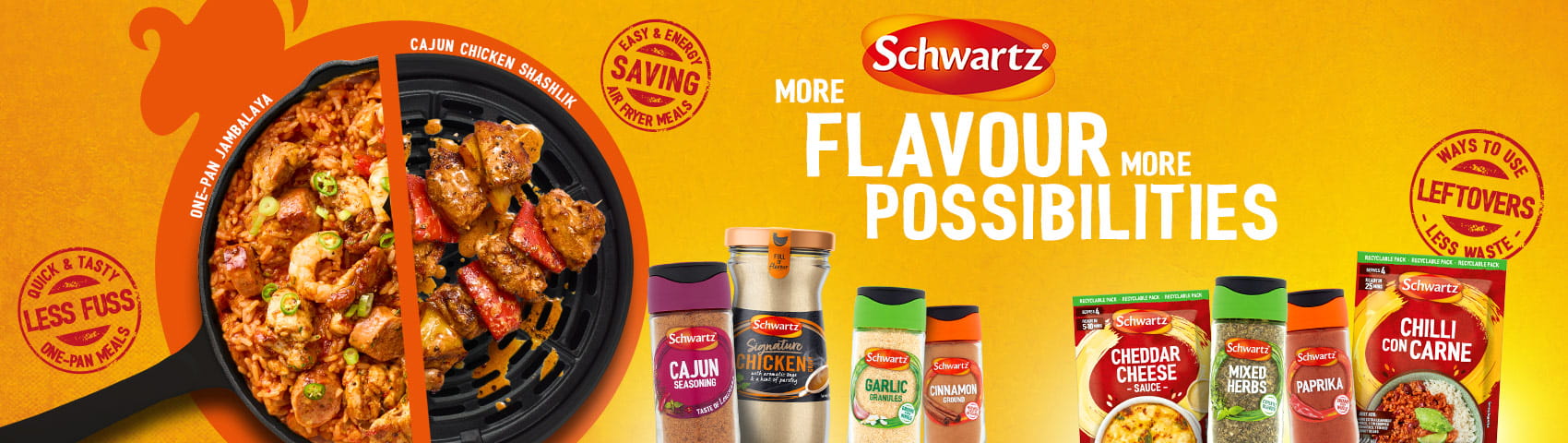 More Flavour, More Possibilities | Schwartz