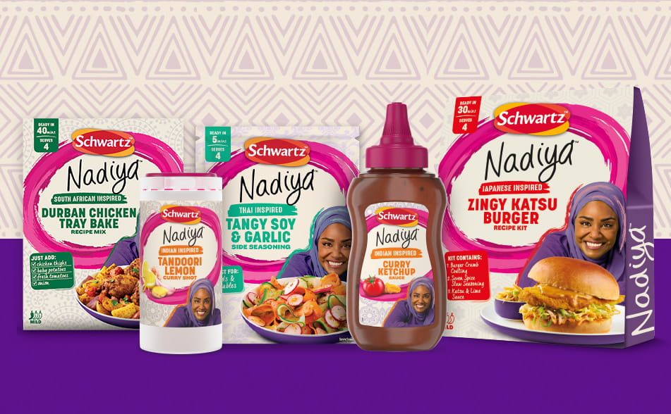 Nadiya Travel Through Flavour| Schwartz