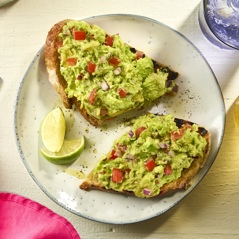 Lively Smashed Avocado on Toast