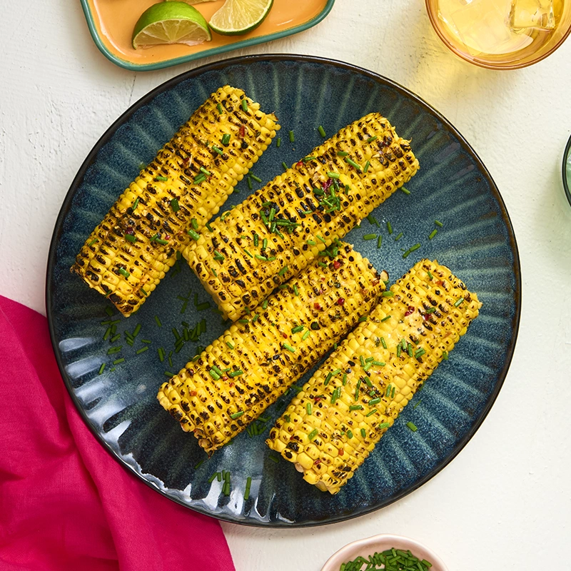 Chargrilled Buttered Corn on the Cob