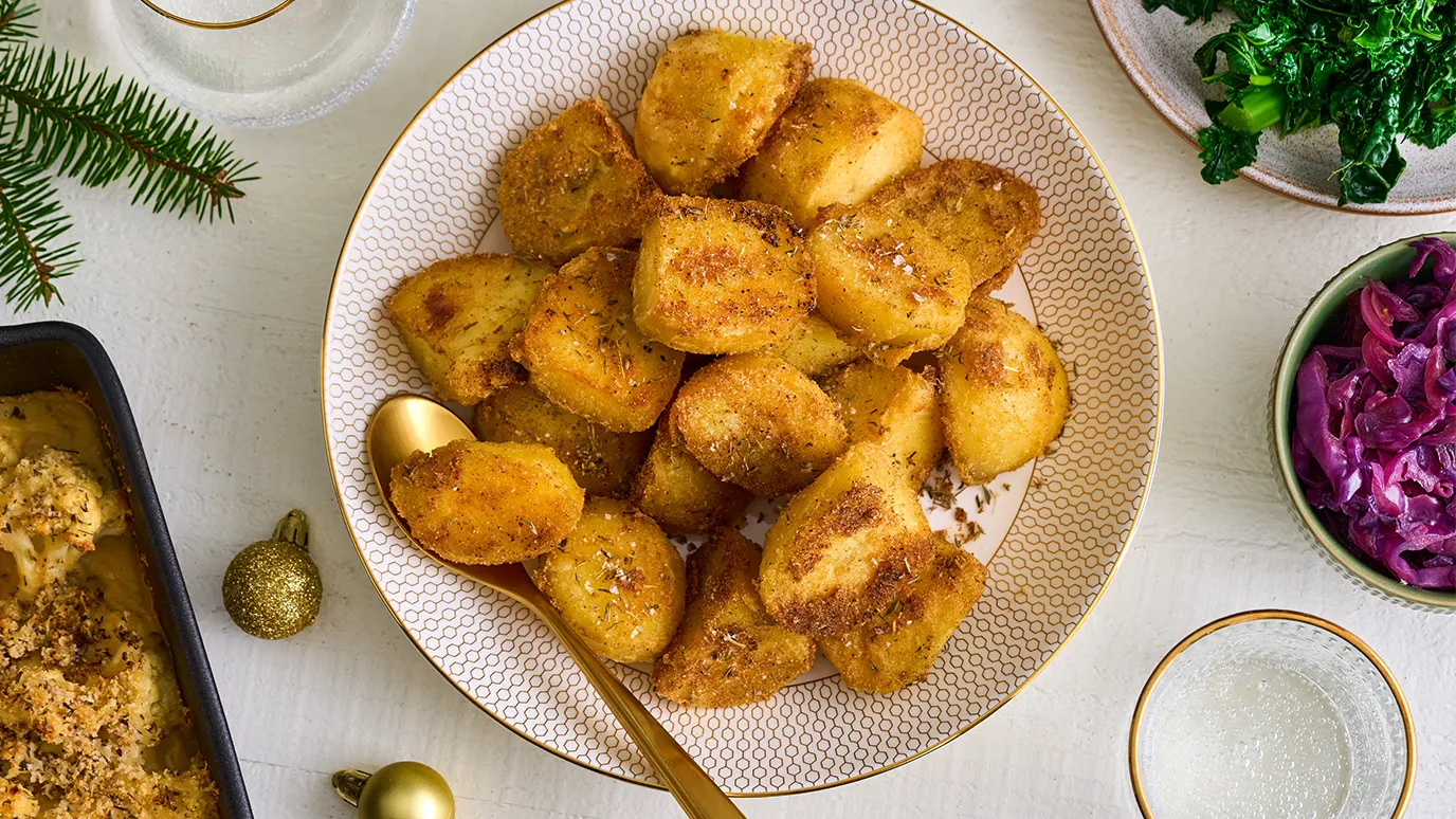 roasted potatoes crispy